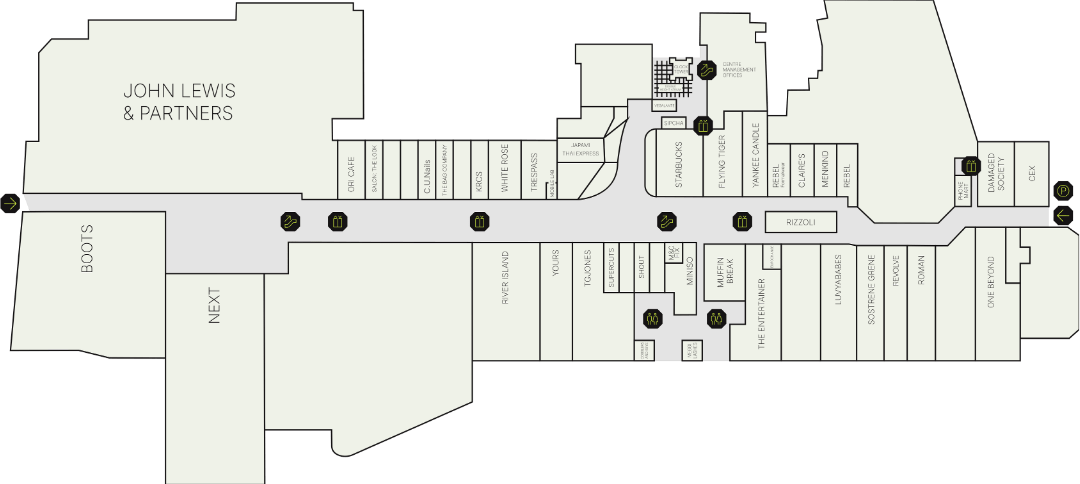Store Directory & Centre Map | Victoria Centre Nottingham